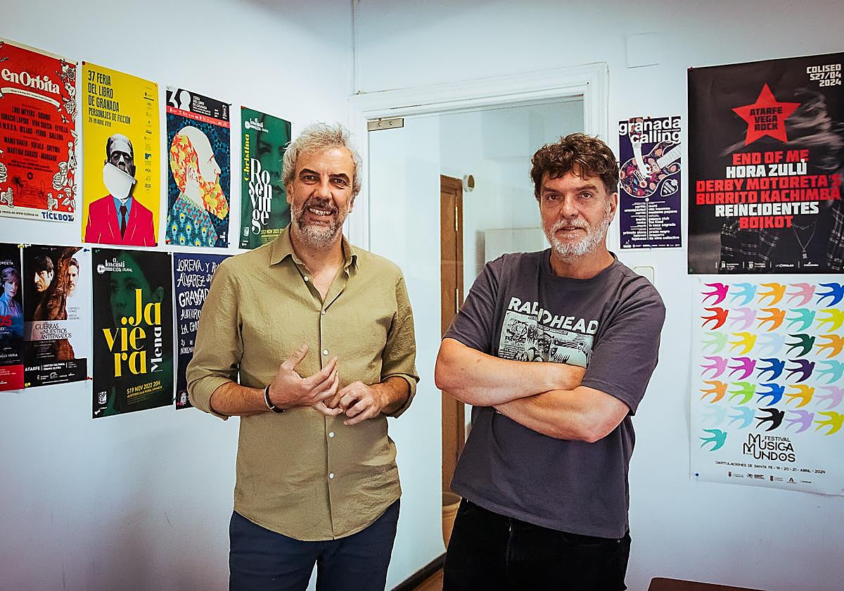 Los músicos Nani Castañeda y Dani Herrera celebran el décimo aniversario de su empresa | Ideal